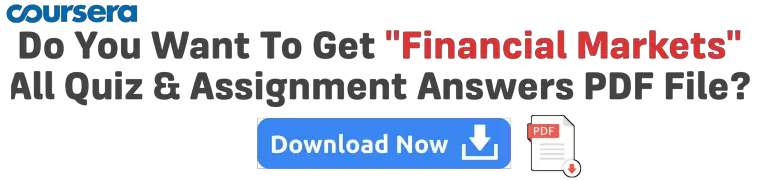 Module 5 Honors Quiz >> Financial Markets | Quizerry